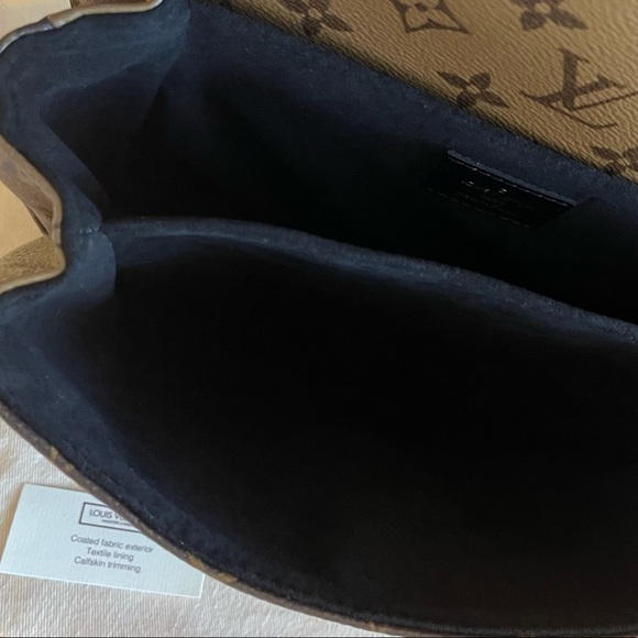 Louis Vuitton | Bags | Louis Vuitton M44876 Pochette Mtis Monogram Reverse Crossbody Shoulder ...